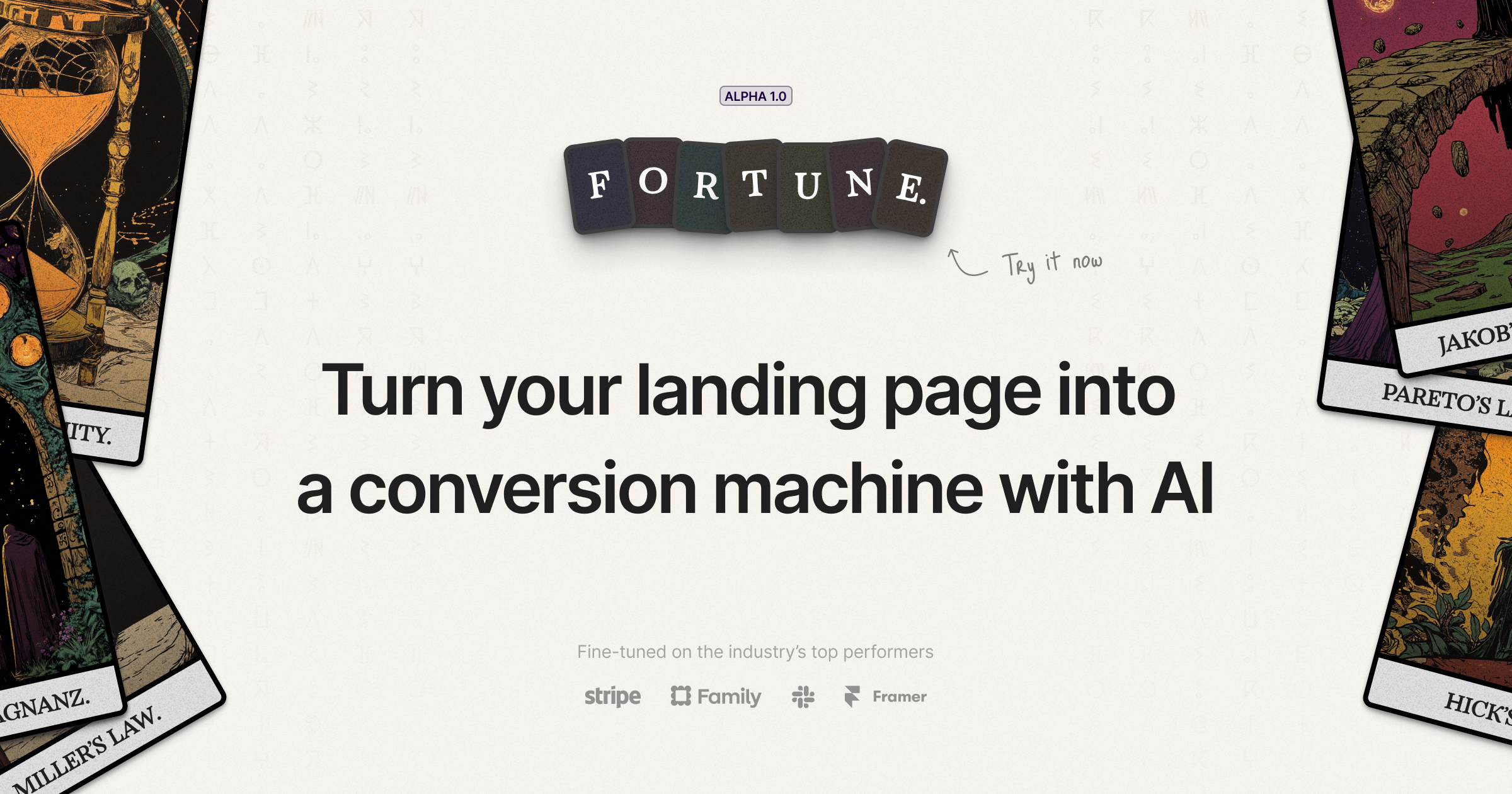 Fortune – Turn Your Landing Page into a Conversion Machine